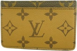 Louis Vuitton unisex, Pre-owned, Brun, Taille: ONE Size Portefeuille en tissu Pre-owned