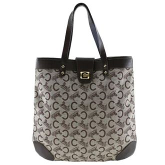Celine Pre-owned Canvas schultertasche - - Pre-owned - Damen - Braun - ONE SIZE