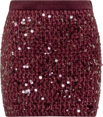 Pinko Pinko, Femme, Jupes, Rouge, Taille: 42 FR Gimme Skirt
