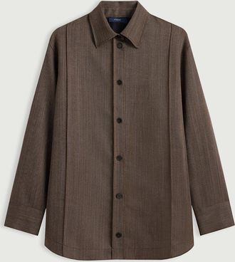 SOEUR CHEMISE LISBONNE MARRON/PARME