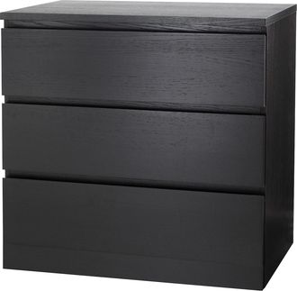 IKEA MALM Kommode mit 3 Schubladen