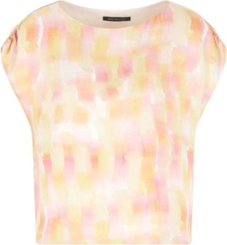 Emporio Armani Femme, Blouses et Chemises, Multicolore, Taille: 36 FR Blusa