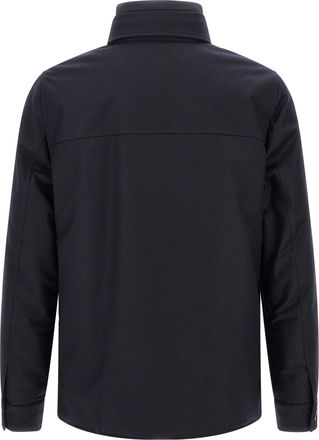 Moorer Overshirt - Navy