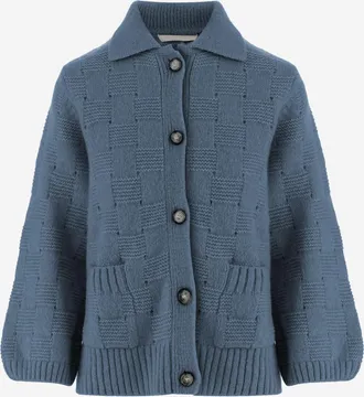 Allude Cardigan en cachemire et soie Allude