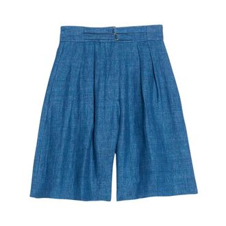 Ines De La Fressange Femme, Shorts, Bleu, Taille: W34 Prune Shorts