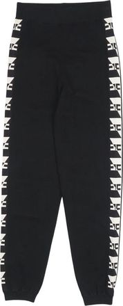 Elisabetta Franchi Femme, Pantalons, Noir, Taille: 38 FR Pantalons de surv&ecirc;tement