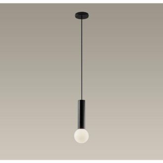 Leds - C4 Leds-c4 - leds C4 Mist Salle de Bains Plafonnier Simple Suspension Noir M&eacute;tallique E14