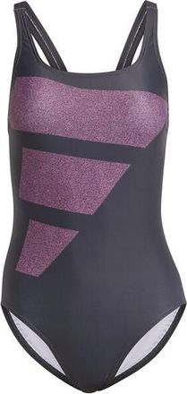 adidas Damen Badeanzug Big Bars Graphic