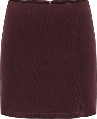 Only Onlflora Hw Cord Short Slit Skirt PNT