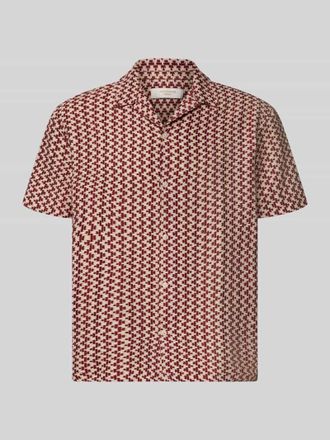 Jack & Jones Regular Fit Freizeithemd im Allover-Look Modell MONTAUK