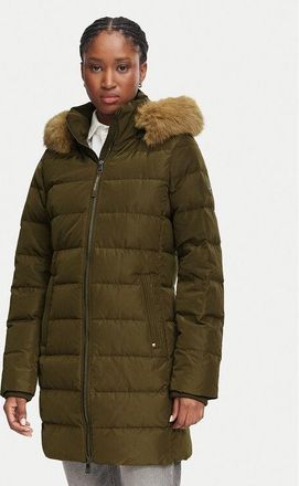 Tommy Hilfiger Winterjacke Heritage Tyra WW0WW51563 Dunkelgr&uuml;n Slim Fit