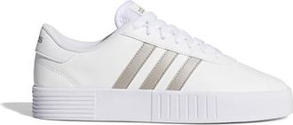 adidas Court Bold, Chaussures de Fitness Femme, Ftwbla/Metpla/Ftwbla, 36 2/3 EU