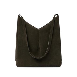 STUDIO NICHOLSON Hoho Suede Shoulder Bag