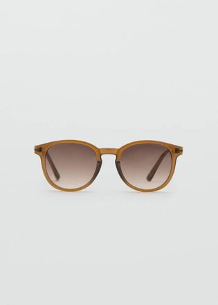Mango Lunettes de soleil verres d&eacute;grad&eacute;s marron - Femme - Taille unique - MANGO