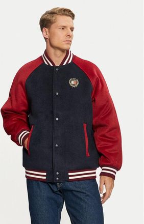 Tommy Jeans Bomberjacke DM0DM19631 Dunkelblau Regular Fit