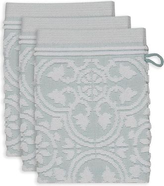 Pip Studio Waschlappen Set/3 Tile de Pip Hellblau 16x22 cm