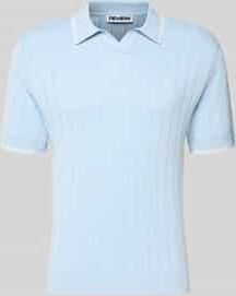 Review Slim Fit Polo-Strickshirt mit Logo-Stickerei