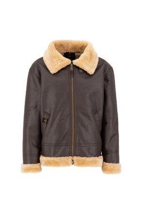 Alpha Industries Alpha Industries Herren B3 FL, Vintage Brown, L