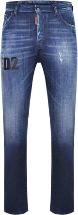 Dsquared2 Jean Droit - Bleu