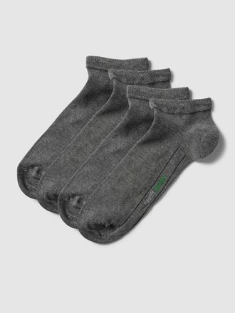 Camano Sneakersocken mit Label-Detail im 4er-Pack Modell bamboo