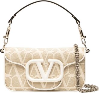 Valentino Garavani Hobo Bags - Borsa loco toile iconographe beige - Gr. unisize - in Beige - für Damen