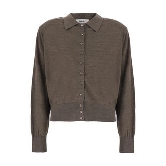 BA&SH Boston Cardigan - Femme - Pulls - Gris - Taille: 40 FR