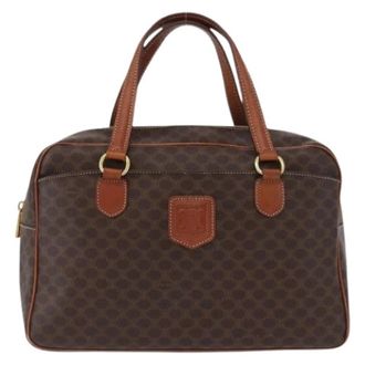 Celine Pre-owned Vintage Macadam Handtasche - - Pre-owned - Damen - Braun - ONE SIZE