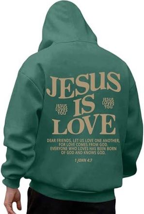 Generic Sweat a Capuche Homme Hooded Sweatshirt Hoodie Pullover Homme Longue Manche avec Doublure en Fleece et Design Th&eacute;matique, Sweatshirt pour Streetwear E