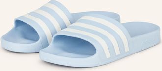adidas Pantoletten Adilette Aqua blau