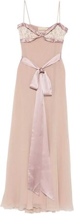 Valentino Lace-detail Maxi Dress