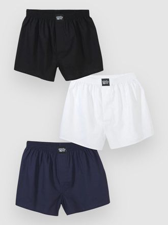 Lousy Livin Underwear Plain 3Pack Boxer &agrave; motifs