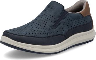 Rieker Herren Low-Top Sneaker 16952, Männer Halbschuhe, lose Einlage,Freizeitschuhe,Laufschuhe,straßenschuhe,Strassenschuhe,blau (14),44 EU / 9.5 UK