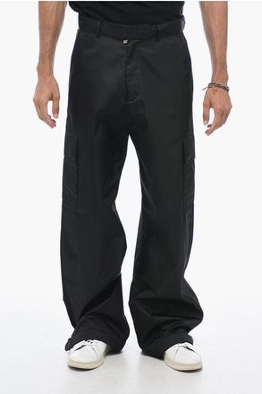 Off-white Cargo Pants with Elasticated Hem size 44