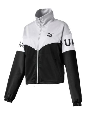 Puma veste de sport &agrave; logo imprim&eacute; - Noir