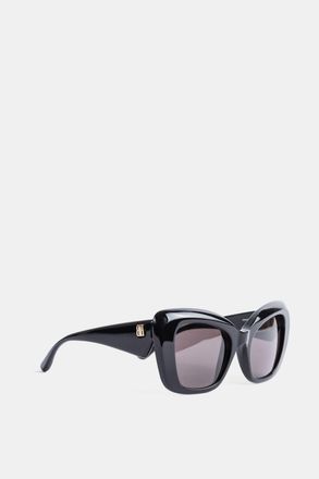 Balenciaga Womens Diva Butterfly Black Sunglasses