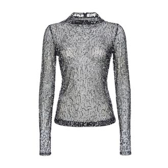 Pinko Pinko - Tops - - Tops - Damen - Schwarzk - S