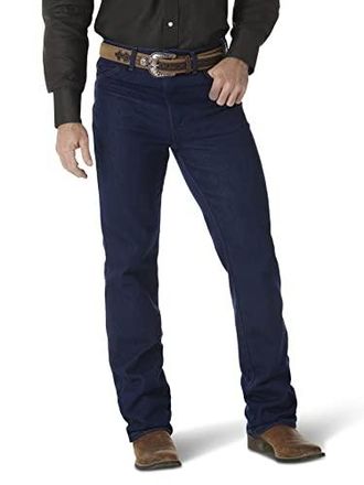 Wrangler Jean Coupe Cowboy, ajusté aux Cuisses, évasé en Bas, Extensible, pour Homme, 36W x 30L