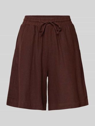 Freequent Leinenshorts mit elastischem Bund Modell Lava