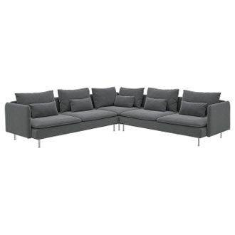 IKEA S&Ouml;DERHAMN Ecksofa 6-sitzig