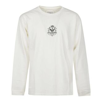 Rhude Homme, Tops, Blanc, Taille: S Grand Cru Crest Long Sleeve T-Shirt