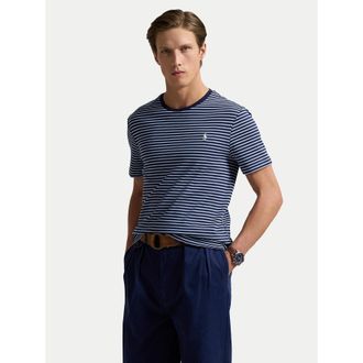 Polo Ralph Lauren T-Shirt 710961128003 Dunkelblau Custom Fit