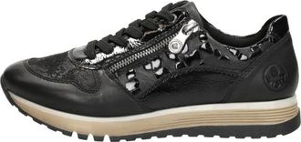 Rieker Femme, Chaussures, Noir, Taille: 40 EU Baskets Laag
