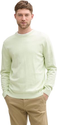 Tom Tailor Herren Strickpullover mit Crewneck