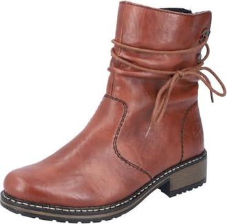Rieker Femme Z68M1 Botte Tendance, Fuchs/Kastanie / 24, 38 EU