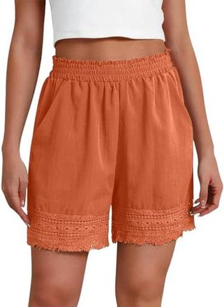 Generic Bermuda De Bain Femme Long Chic Pied Musculation Temps Seconde Ouat&eacute; Elegant Microfibre Bretelle Leopard Mariniere Curvy Scout Bermudafemme Ceremonie 