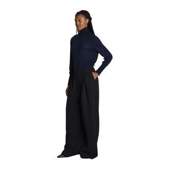Berwick 1707 Femme, Pulls, Bleu, Taille: 46 FR Nina Pleat Pantalons