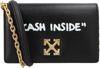 Off-white Femme, Sacs, Noir, Taille: ONE Size Sac bandouli&egrave;re Jitney 0.5