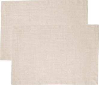 Sander Tischset Loft 2er-Pack fleckabweisend Sand Größe 35x50 cm
