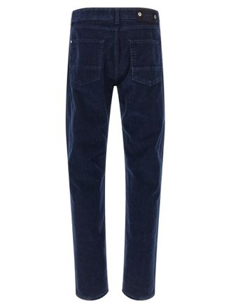 Stone Island Mens Blue Cotton Casual Pants
