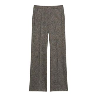 iBlues Iblcomune Jacquard Hose - - Trousers - Damen - Schwarzk - S